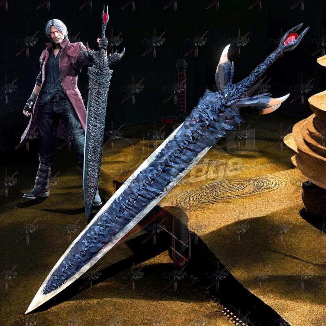 Life-size Devil Dante Monster Sword Replica | Evil Blade Cosplay Prop ...