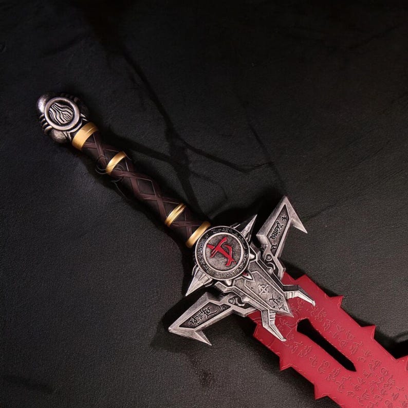 DOOM Eternal Crucible Sword Replica Metal Sword – Gamer Gift, Cosplay ...