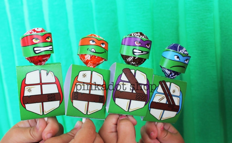 Ninja Turtle Collection. Shelled Cutouts. DIGITAL DOWNLOAD. | Etsy