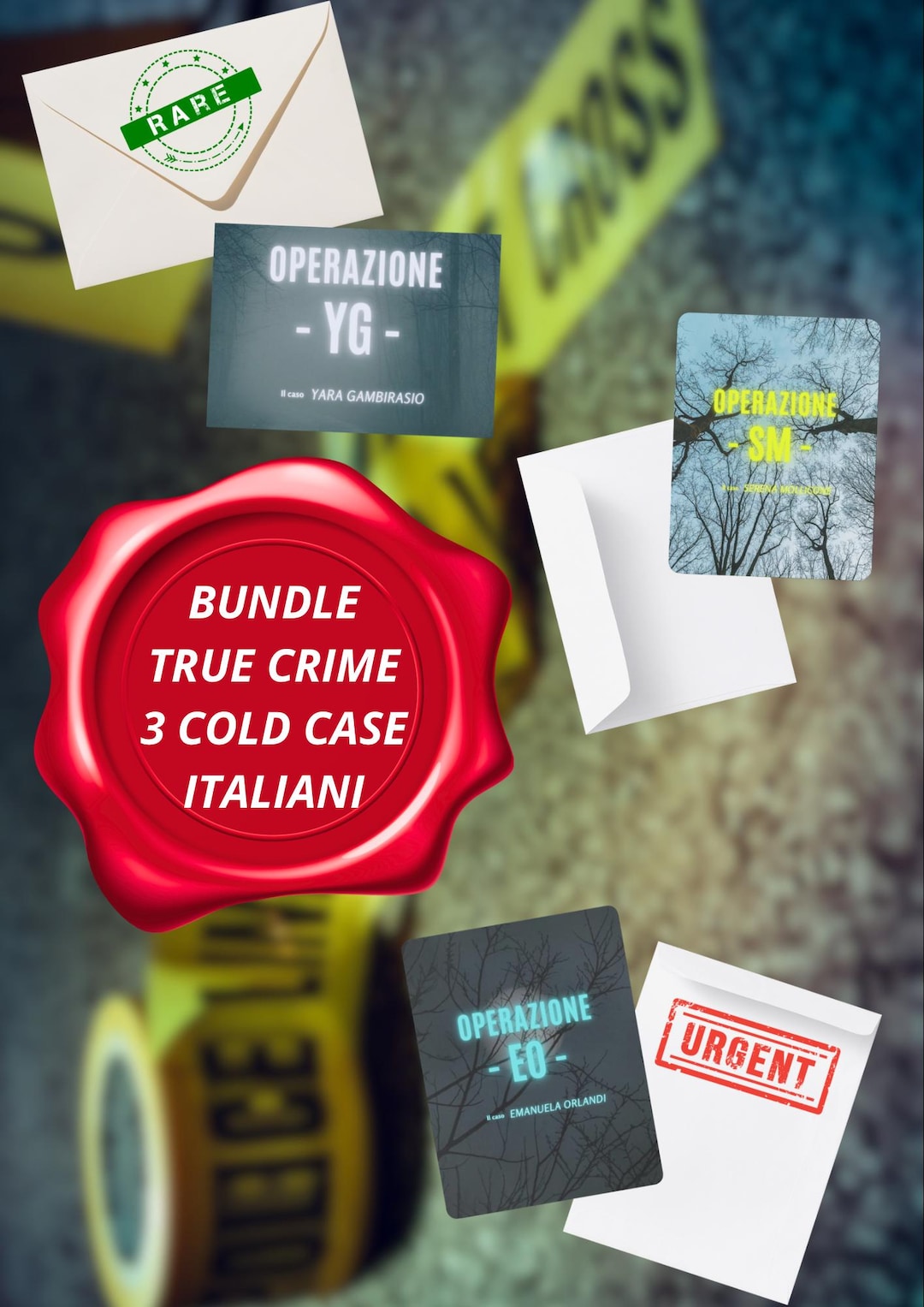 Bundle True Crime 3 Cold Case Italiani PDF | Downloadable & Printable ...