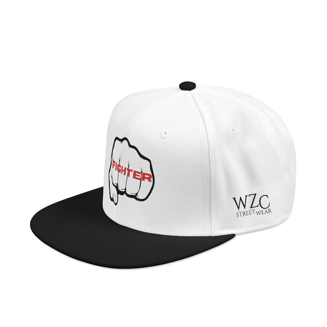 Embroidered Fist Snapback Hat: MMA Boxing Streetwear - Etsy