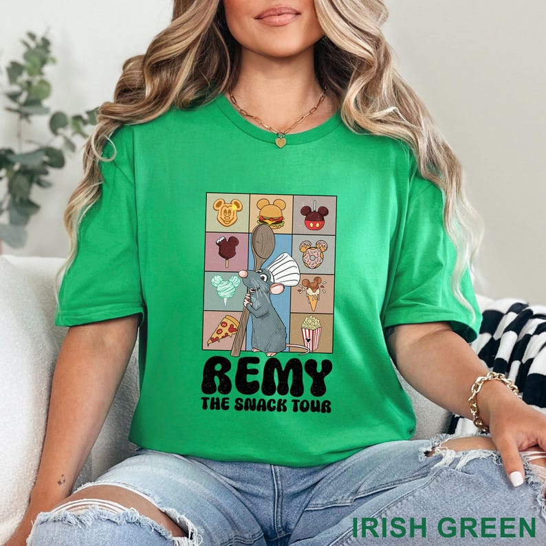 Disney Ratatouille DTF Transfers, Disney Cute Mouse Heat Press ...