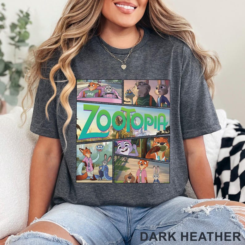 Disney Zootopia 2 Movie Scenes DTF Transfers, Walt Disney World Heat ...