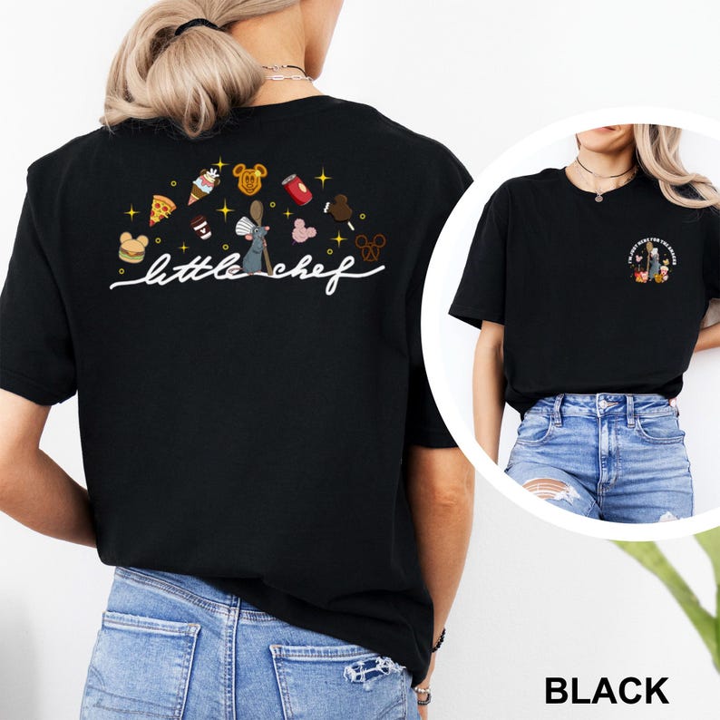 Disney Ratatouille DTF Transfers, Disney Cute Mouse Heat Press ...