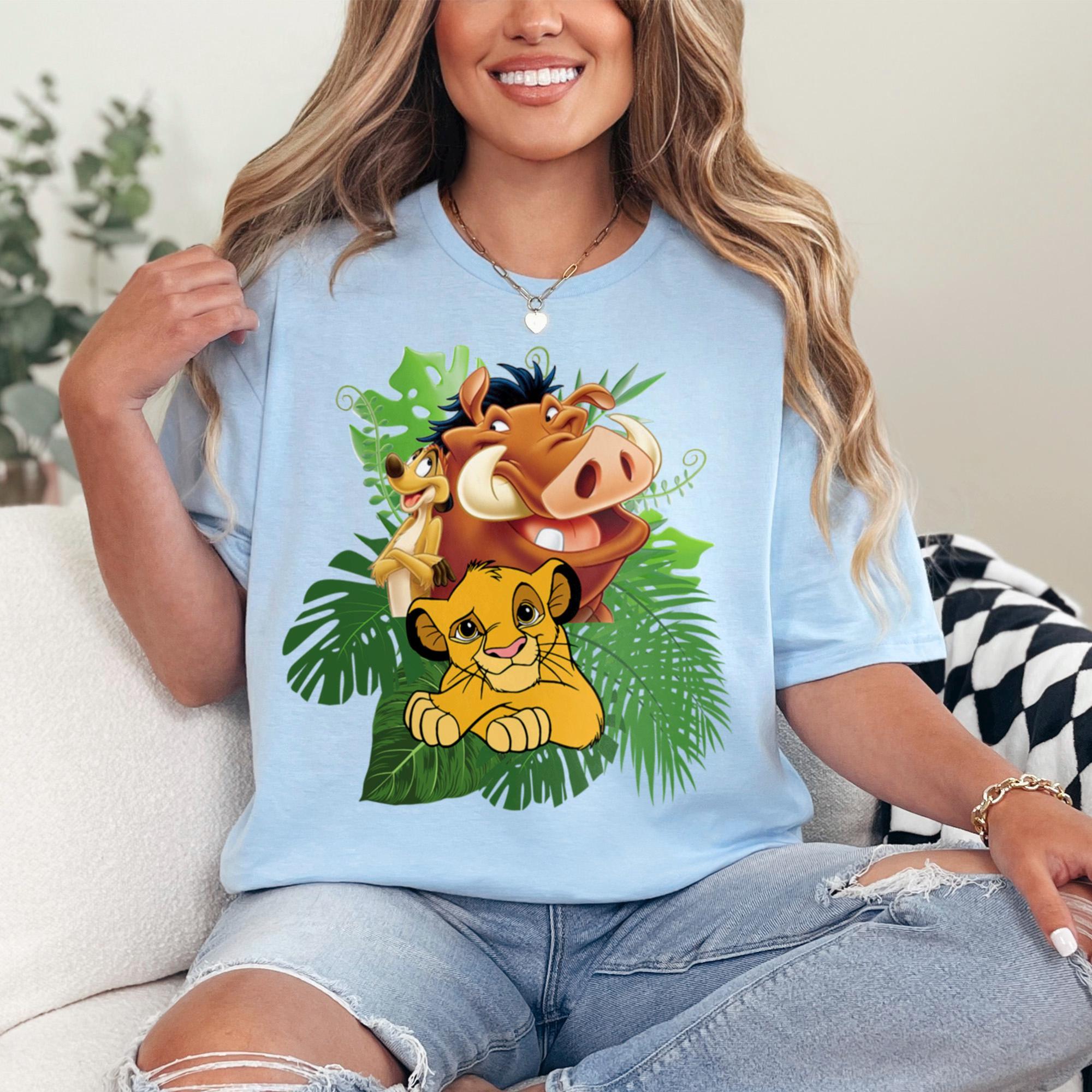 Lion King Simba Pumbaa Timon Ready to Press Transfer, DTF Heat Press ...