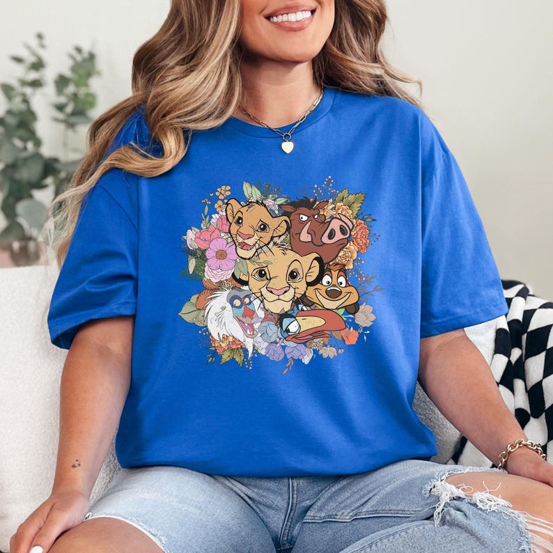 Disney Animal Kingdom Lion Simba Ready to Press Transfer, Cute Lion ...