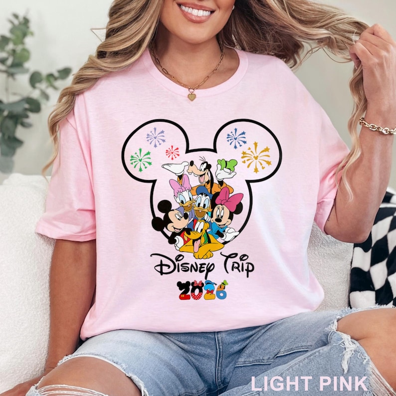 Disney Family DTF Transfers 2026, Mickey and Crew Tee Heat Press ...