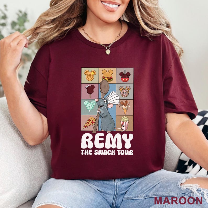 Disney Ratatouille DTF Transfers, Disney Cute Mouse Heat Press ...