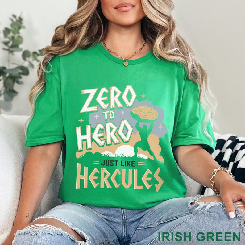 Hercules Zero to Hero DTF Transfers, Greek Background Graphic Heat ...