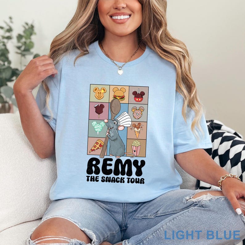 Disney Ratatouille DTF Transfers, Disney Cute Mouse Heat Press ...