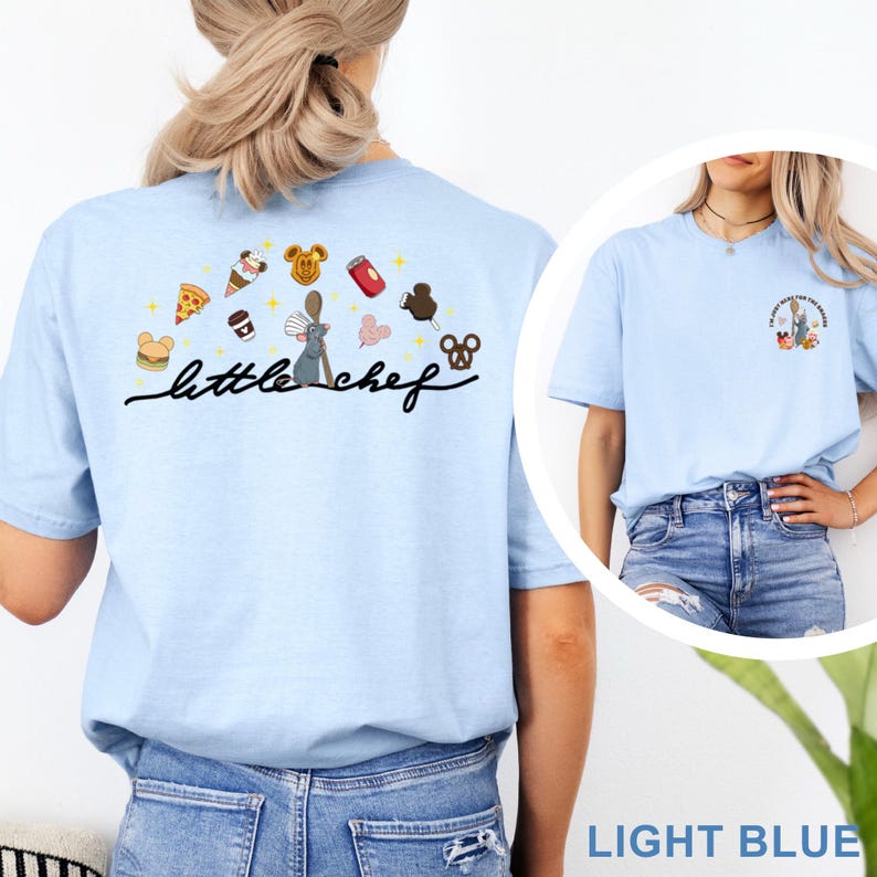 Disney Ratatouille DTF Transfers, Disney Cute Mouse Heat Press ...