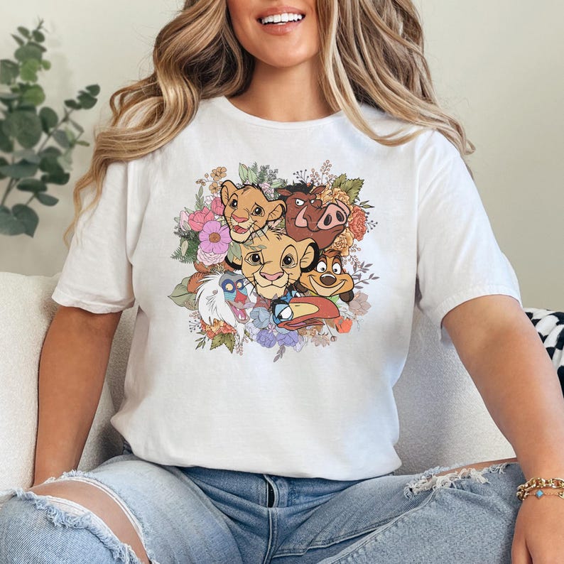Disney Animal Kingdom Lion Simba Ready to Press Transfer, Cute Lion ...