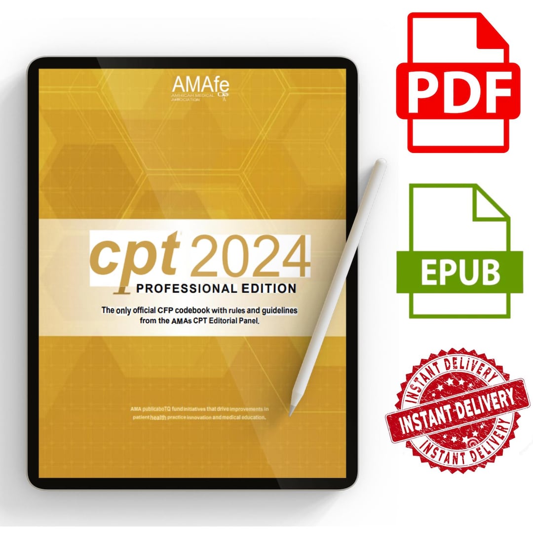 CPT 2024 Professional Edition - Etsy