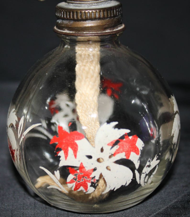 Sale-glamor-lite Lamp/rare Rubicon Lamp/floral Oil Lamp/oil - Etsy New ...