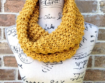 Cowl Infinity Scarf Knitting Pattern Convertible Instant PDF - Etsy