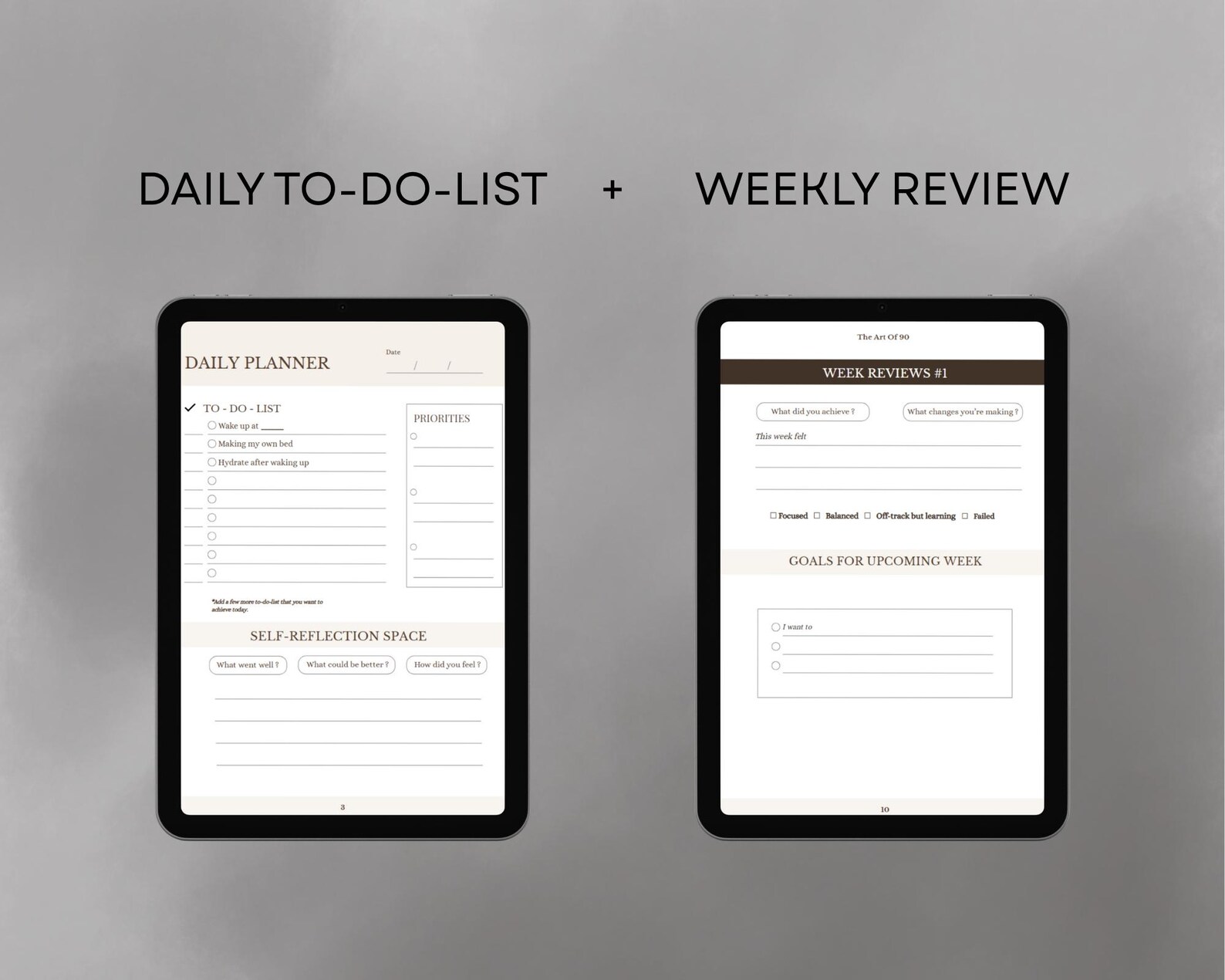 Digital Journal | the Art of 90 | Digital Planner | iPad & Android ...