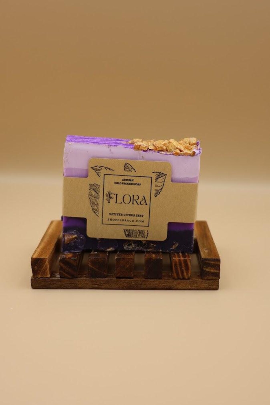 Flora Artisan Cold Process Soap - Vetiver Citrus Zest - Etsy