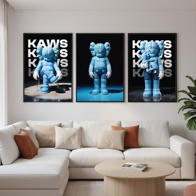 Blue Figure Sketch - Etsy