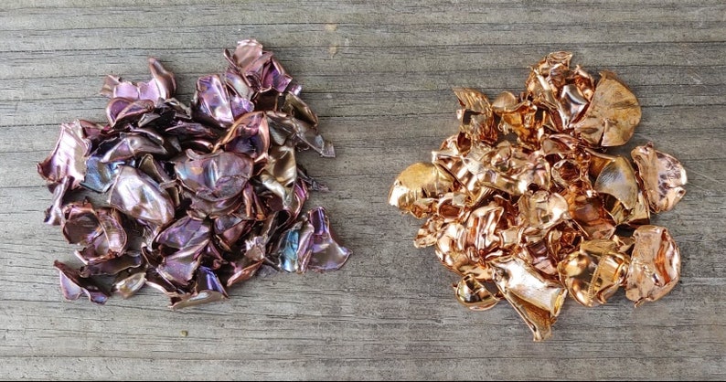 4oz PURPLE Copper Petals, Flakes and Chips, Great for DIY Resin ...