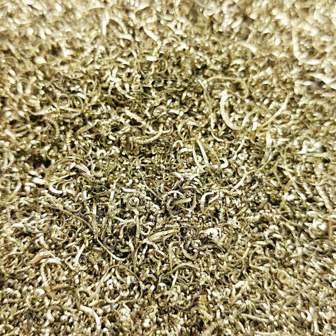 Fine Brass Metal Shavings, 2oz, Turnings Filings, for DIY Jewelry ...