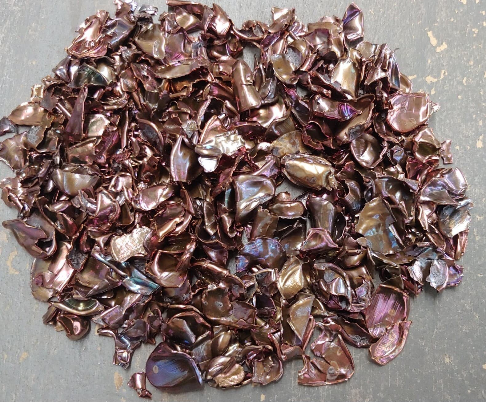 4oz PURPLE Copper Petals, Flakes and Chips, Great for DIY Resin ...