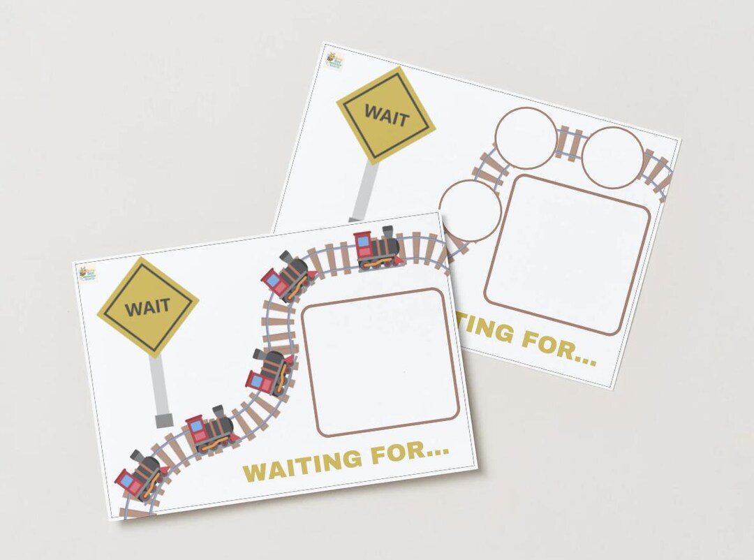 Train Wait Token Board - Etsy