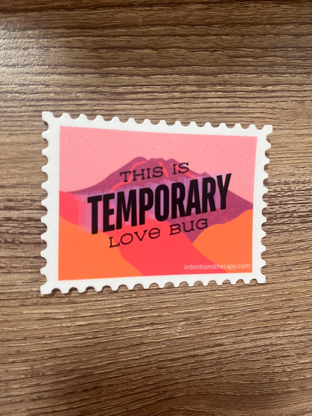 This is Temporary Love Bug Sticker | Vinyl Decal - Etsy