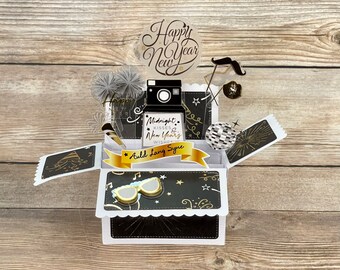 Fireworks Pop up Card - Etsy