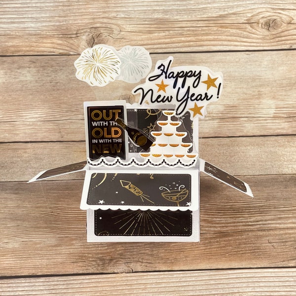 New Year Cards - Etsy