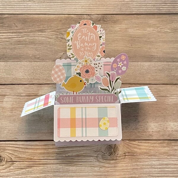 Easter Pop up Card - Etsy