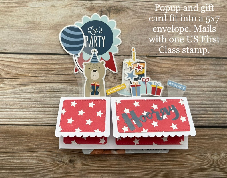 3D Box Pop up Birthday Card Berry Pun Theme Have a Berry - Etsy