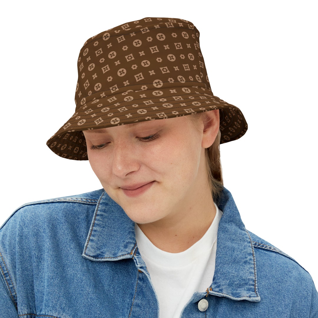 Patterned Bucket Hat, Stylish Print Bucket Hat, Chic Print Bucket Hat ...