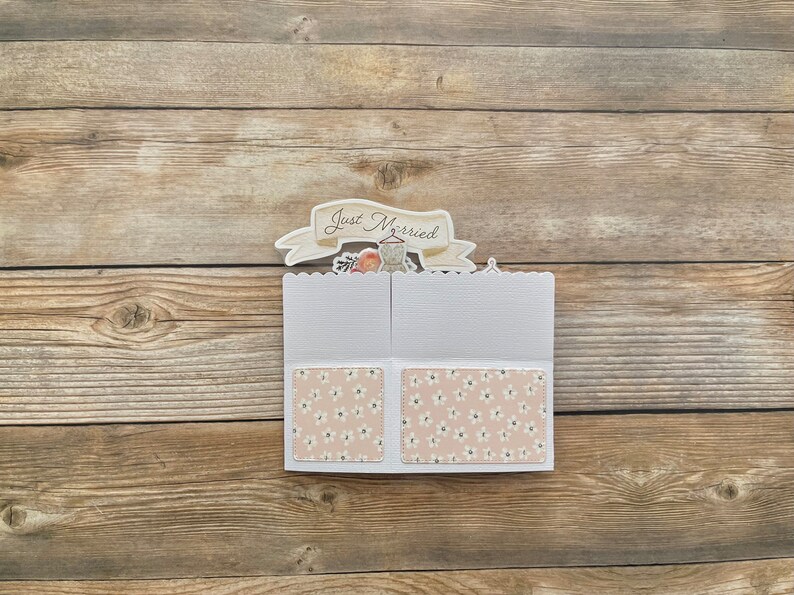 3D Box Pop up Wedding Card Cute and Clever Just Married - Etsy