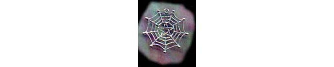 Spider Web Pentacle Pentagram Pendant Sterling Silver Witches on the ...