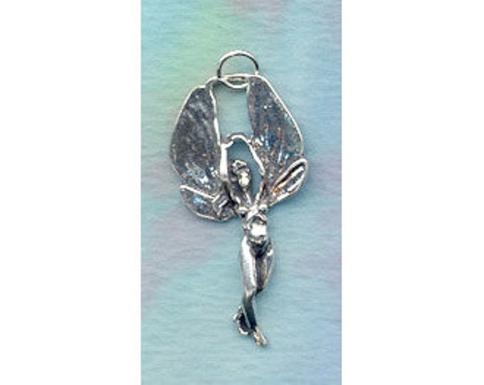 Sterling Silver Dancing Fairy ~ Faery Jewelry Pendant FAY005 - Etsy