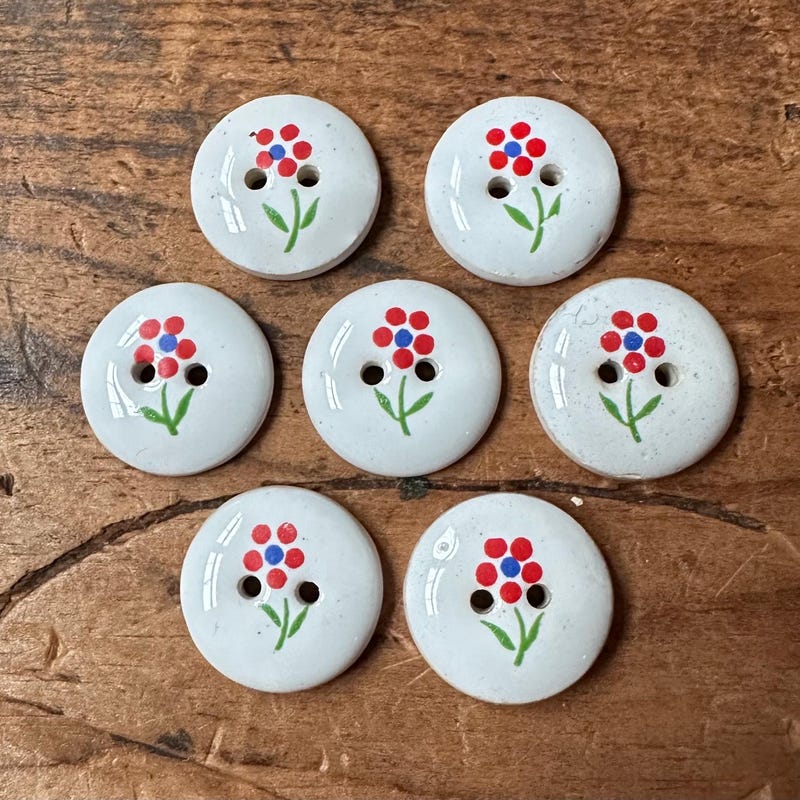 Ceramic Buttons - Etsy