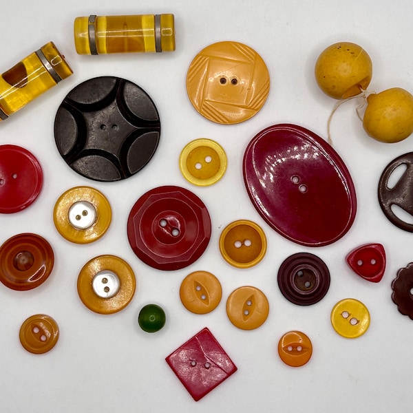 Bakelite Buttons - Etsy