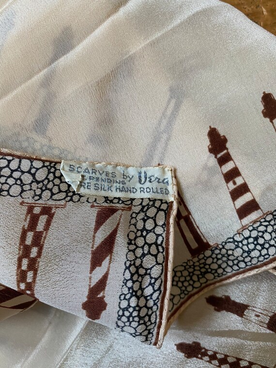 Vintage Vera Neumann Silk Scarf- Patent Pending 1950’… - Gem
