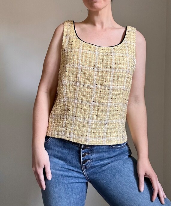 Vintage tweed tank top - Gem