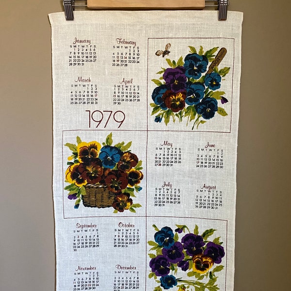 Calendar Tea Towels - Etsy