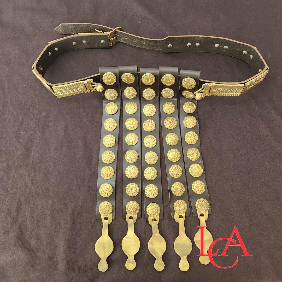 Roman Cingulum Militare Leather Belt | Medieval & Renaissance Costume ...