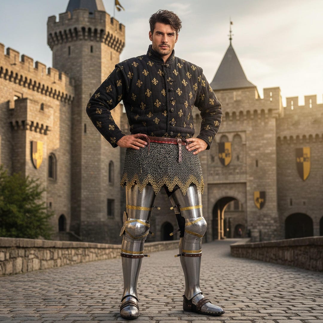 Mild Steel Chainmail Skirt – 9mm Riveted Rings for SCA Armor & LARP ...