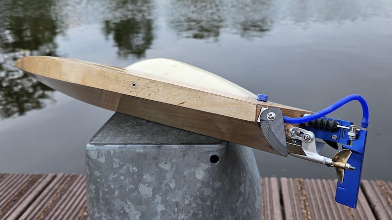Beginner RC Boat Plan – V-hull Design (PDF) – Easy Wood Build With ...
