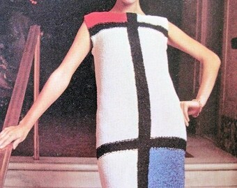 Mondrian pattern | Etsy