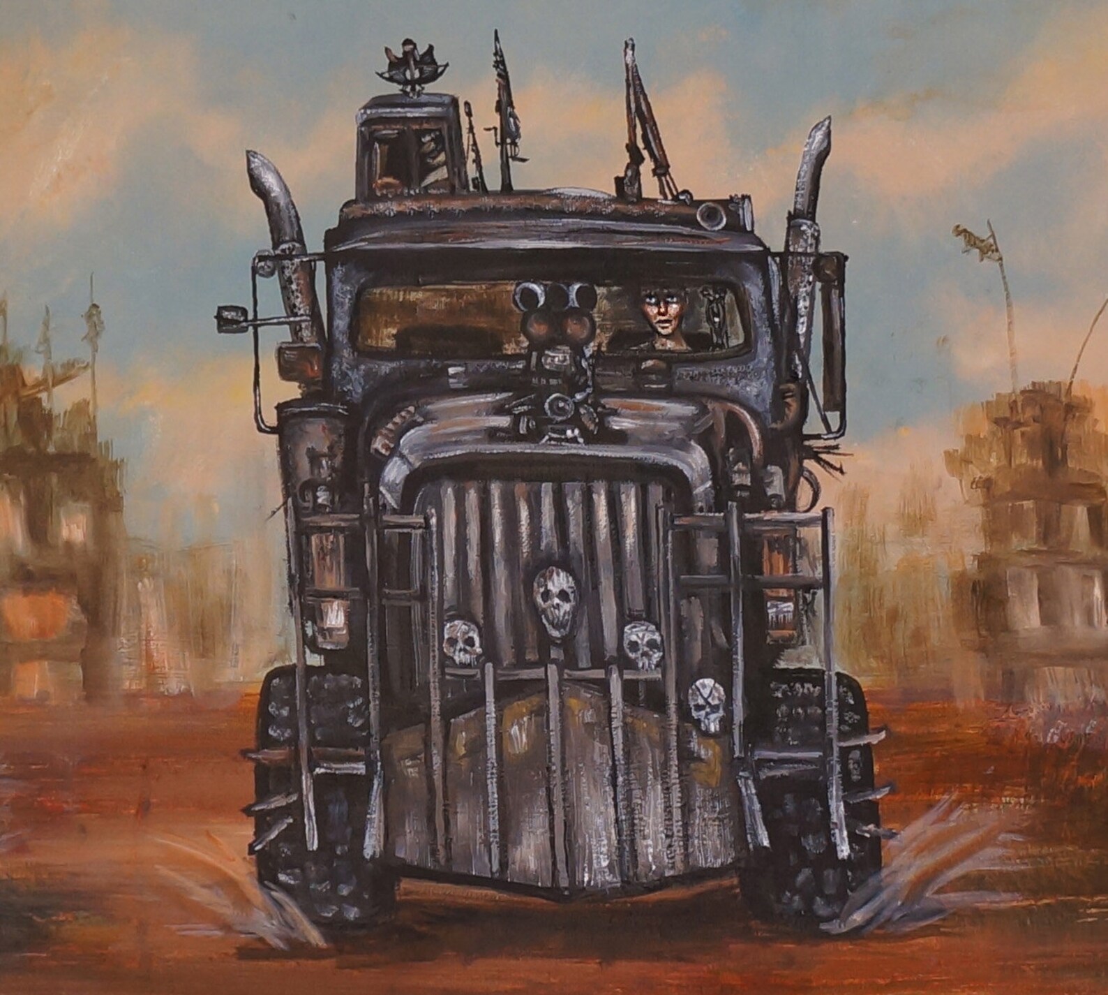 Fury Road. Print Fits 11 X 17 in Frame free Shipping - Etsy