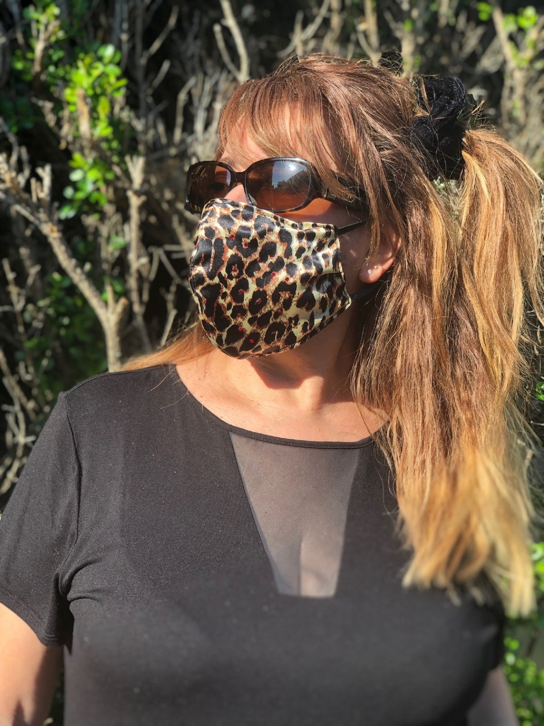 Bamboo on Bamboo Mask With Filter, Washable, Wire Nose Grip, USA ...