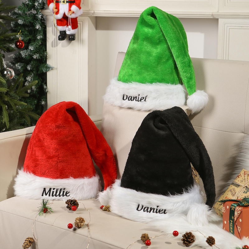 Personalised Santa Hat - Etsy Australia