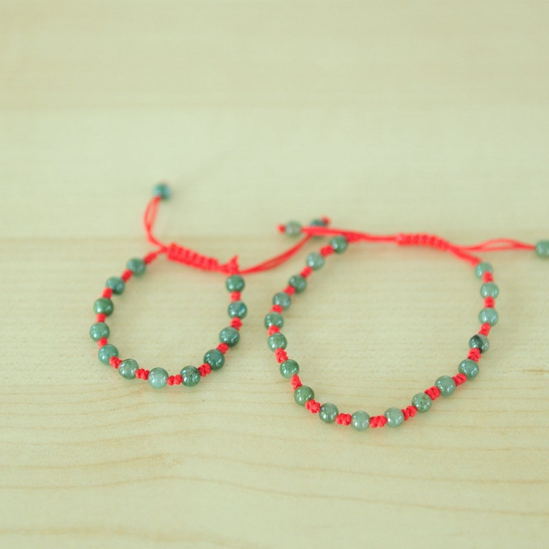 Red Jade Bracelet - Etsy