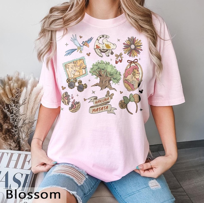 Hakuna Matata Disney Trip Shirt, Animal Kingdom Lion King Tee, Retro ...