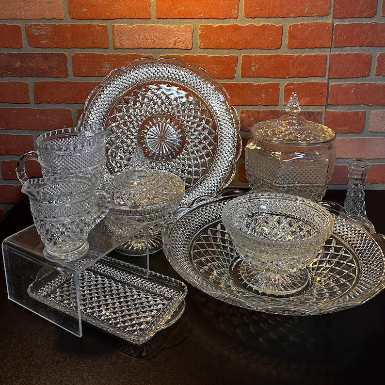 Vintage Wexford Glassware by Anchor Hocking: Choose Your Piece - Etsy